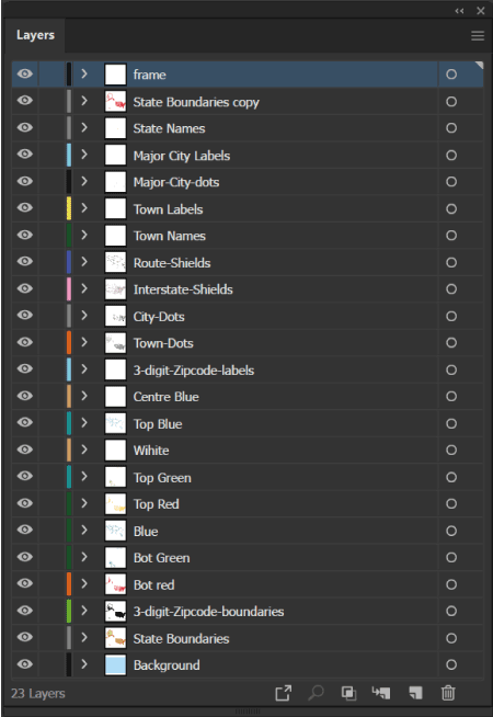 5-Digit Zip Code Maps | Vector Downloadable Maps of America - MapOfZipCodes